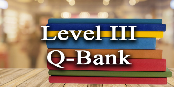 2021 L3 Q-Bank – Mark Meldrum, Ph.D